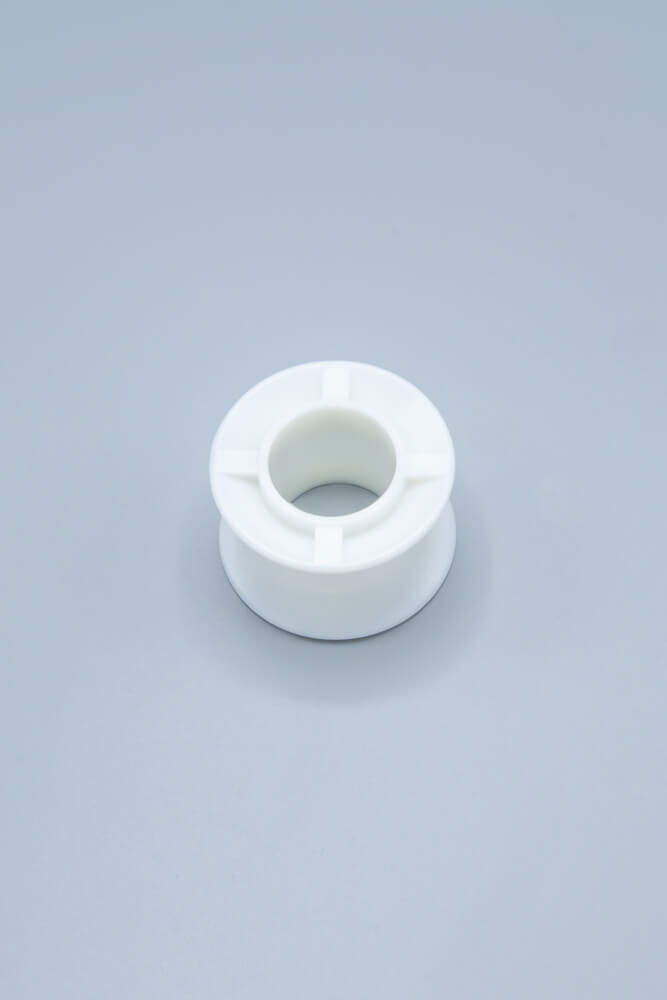 Delrin White Line-Shaft Spool 1″ID x 1.23″ Wide – Denby Direct